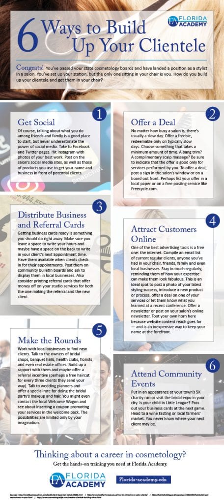 Build Your Clientele: 6 Ways to Build Up Your Clientele for Cosmetology